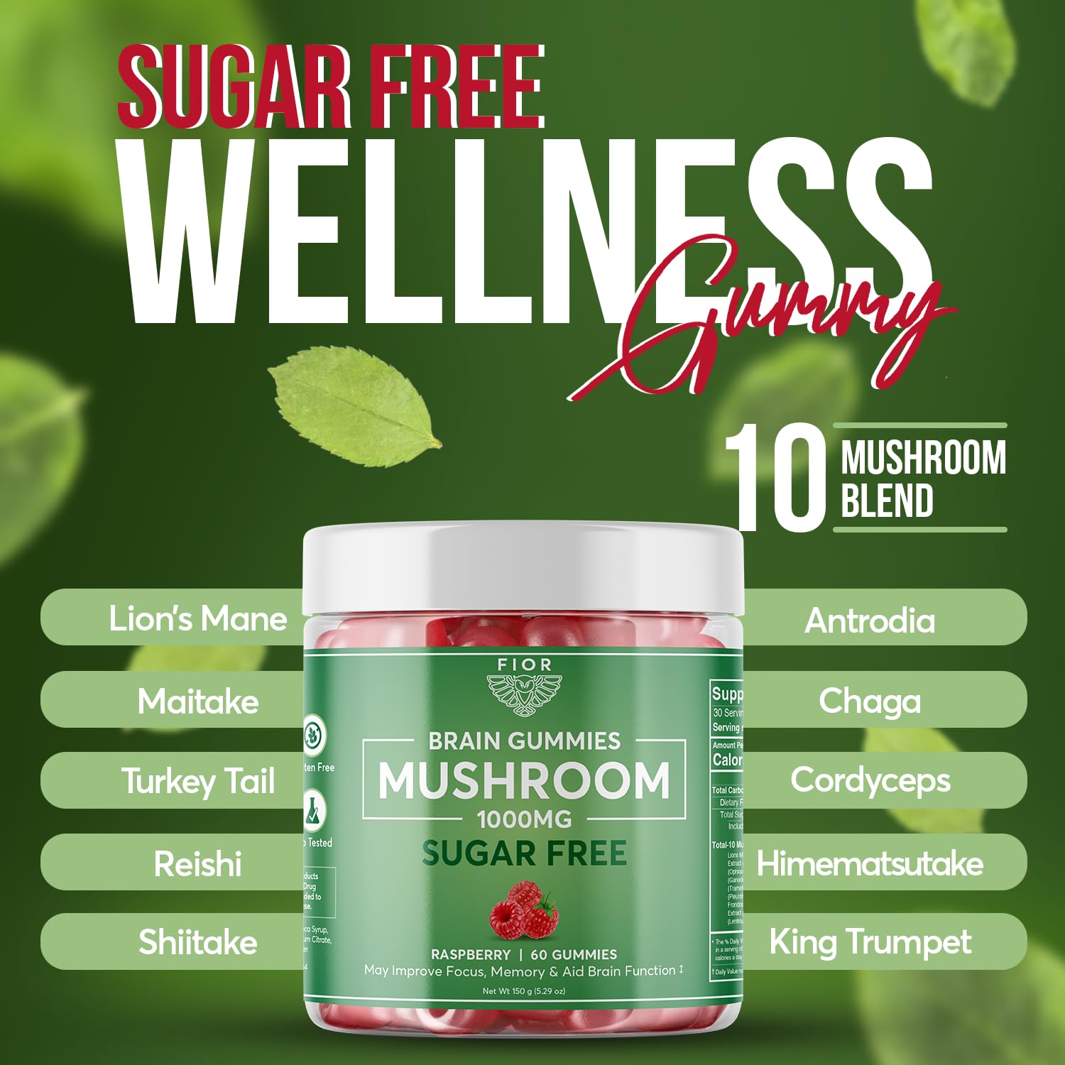 mushroom gummies for daily nutrition