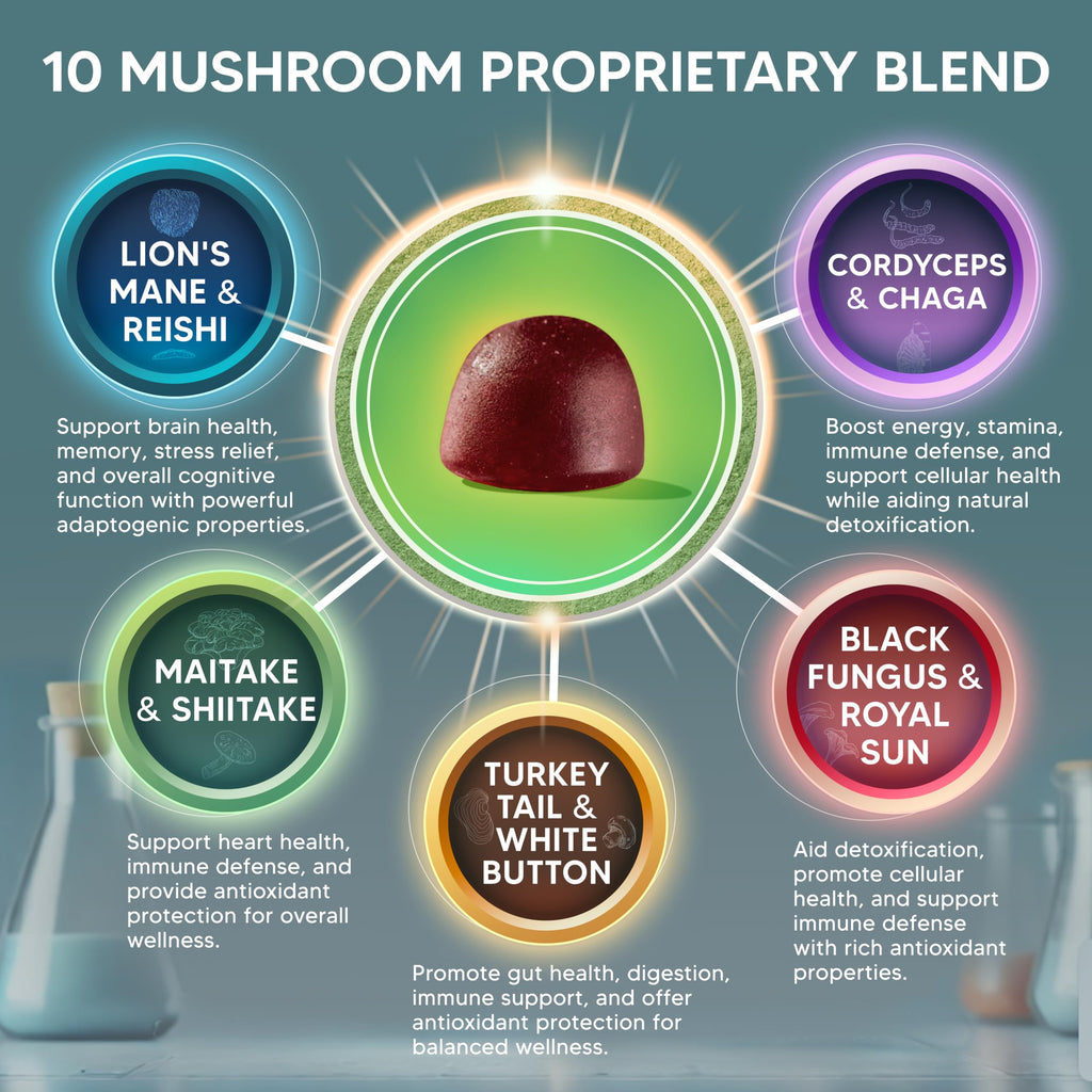 mushroom gummies for daily nutrition