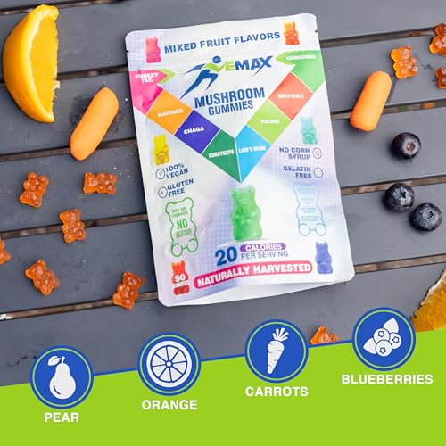 mushroom gummies for daily vitality