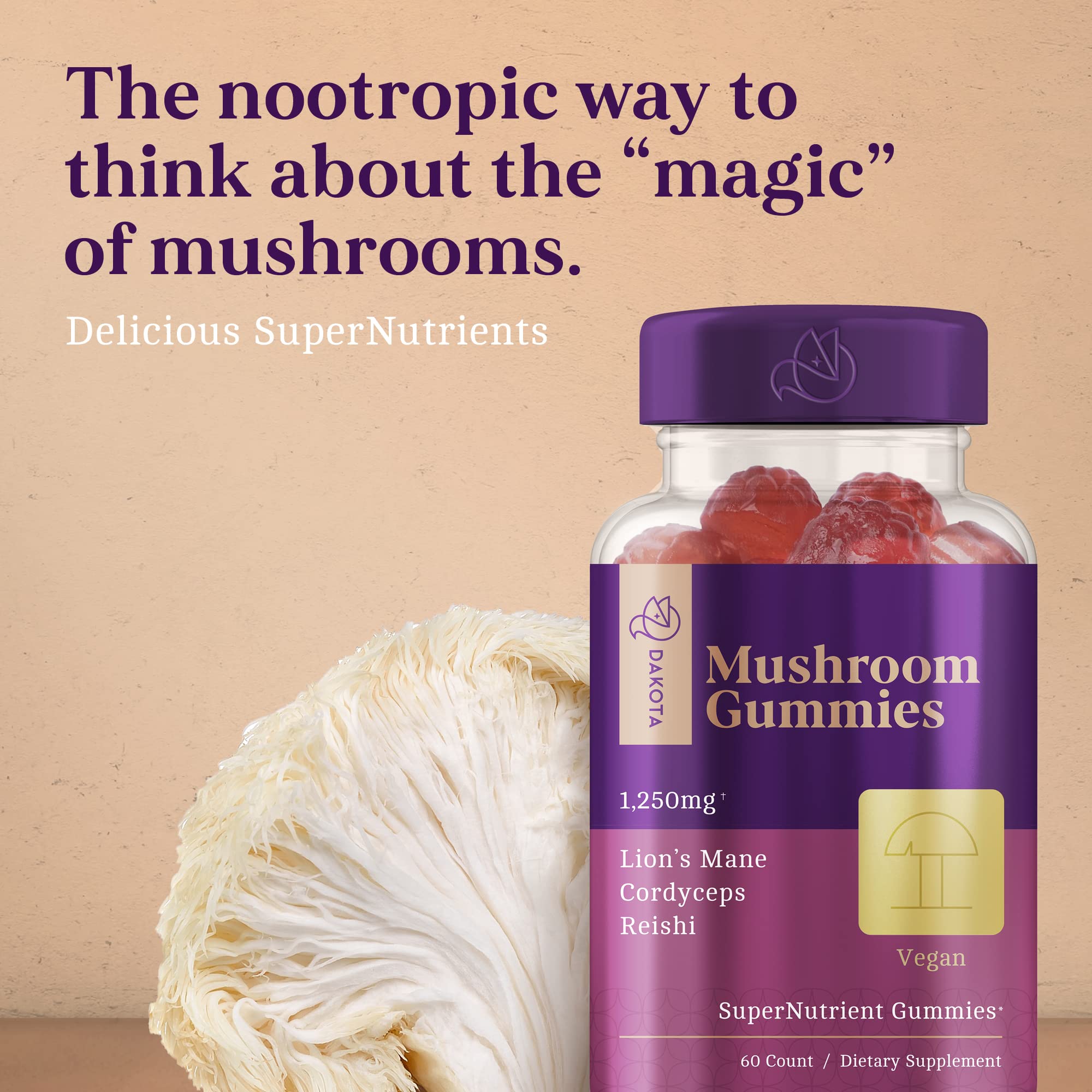 mushroom gummies for daily vitality