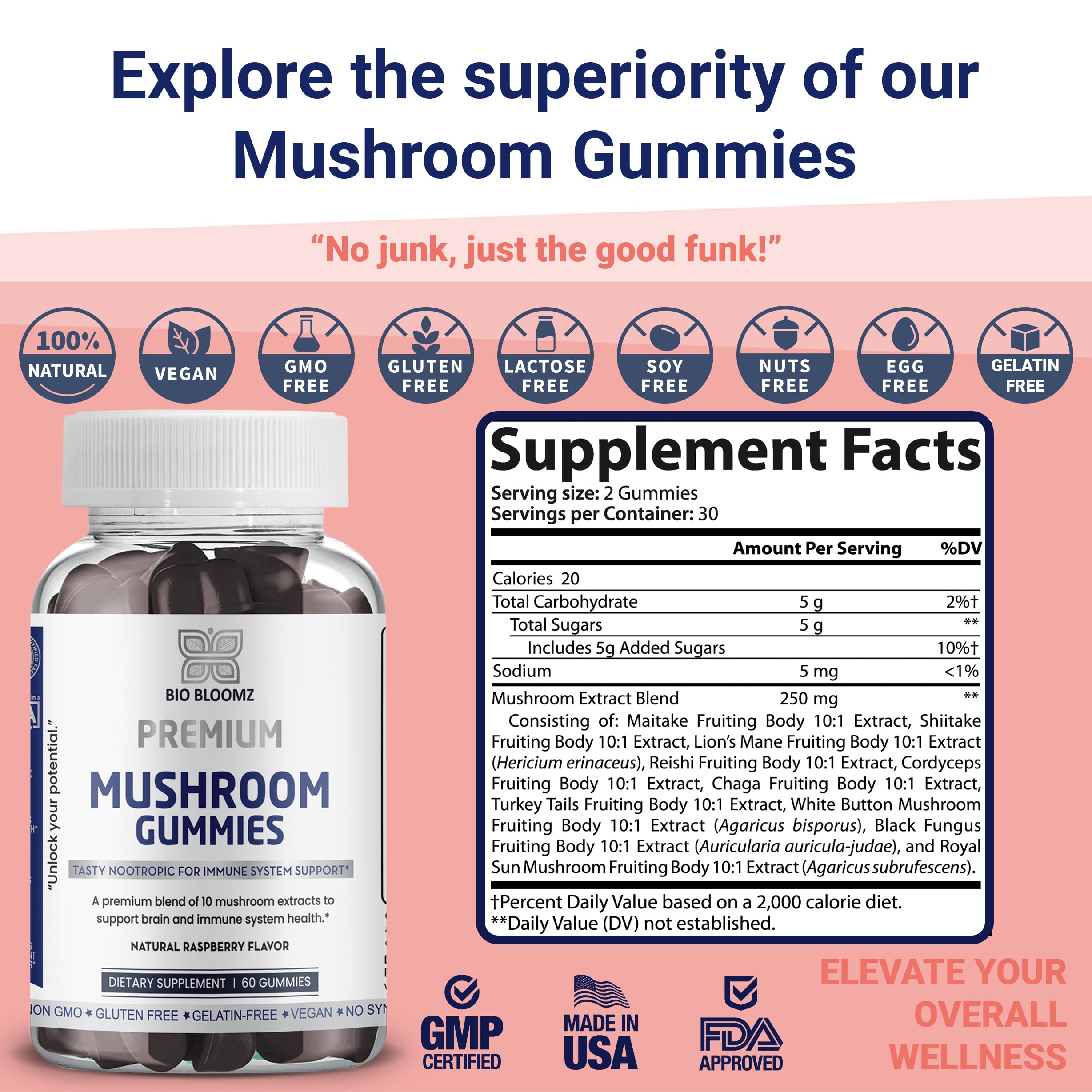 mushroom gummies for daily wellness routine