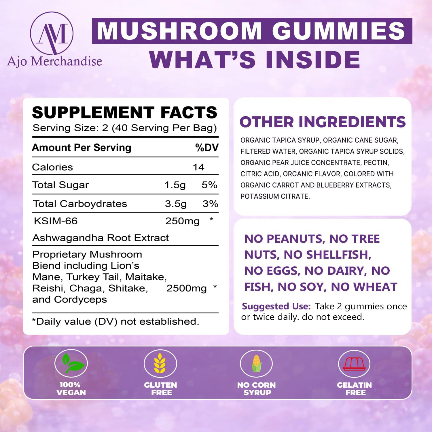 mushroom gummies for daily wellness