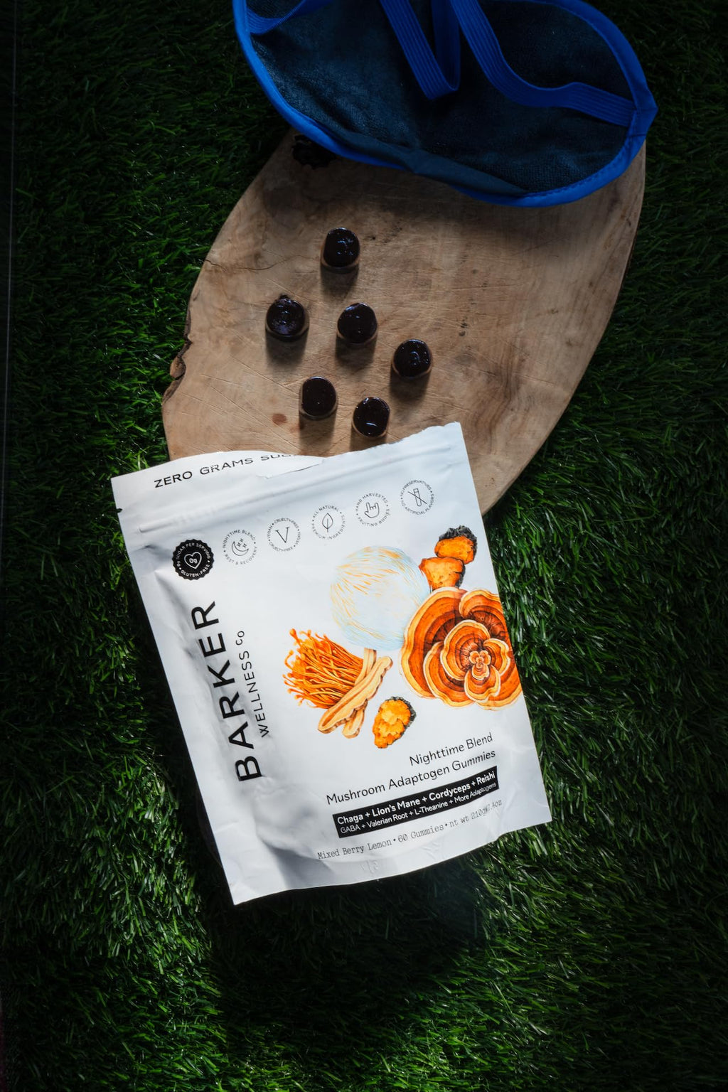 Mushroom gummies for enhanced cognitive function