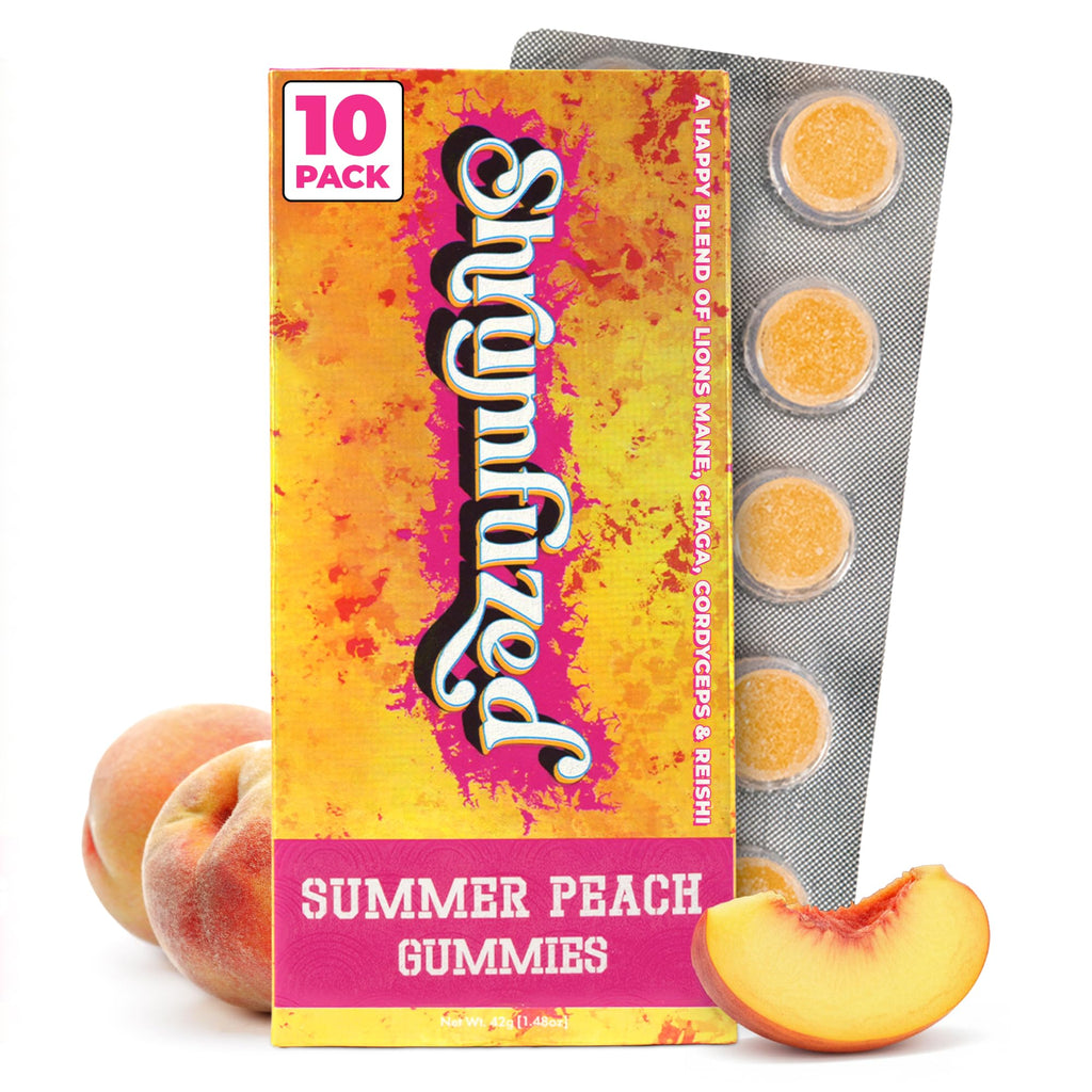 Mushroom gummies for enhanced focus