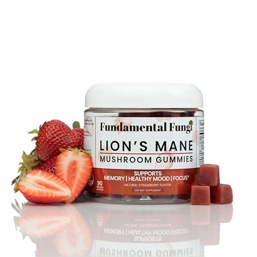 Mushroom gummies for enhanced mental health