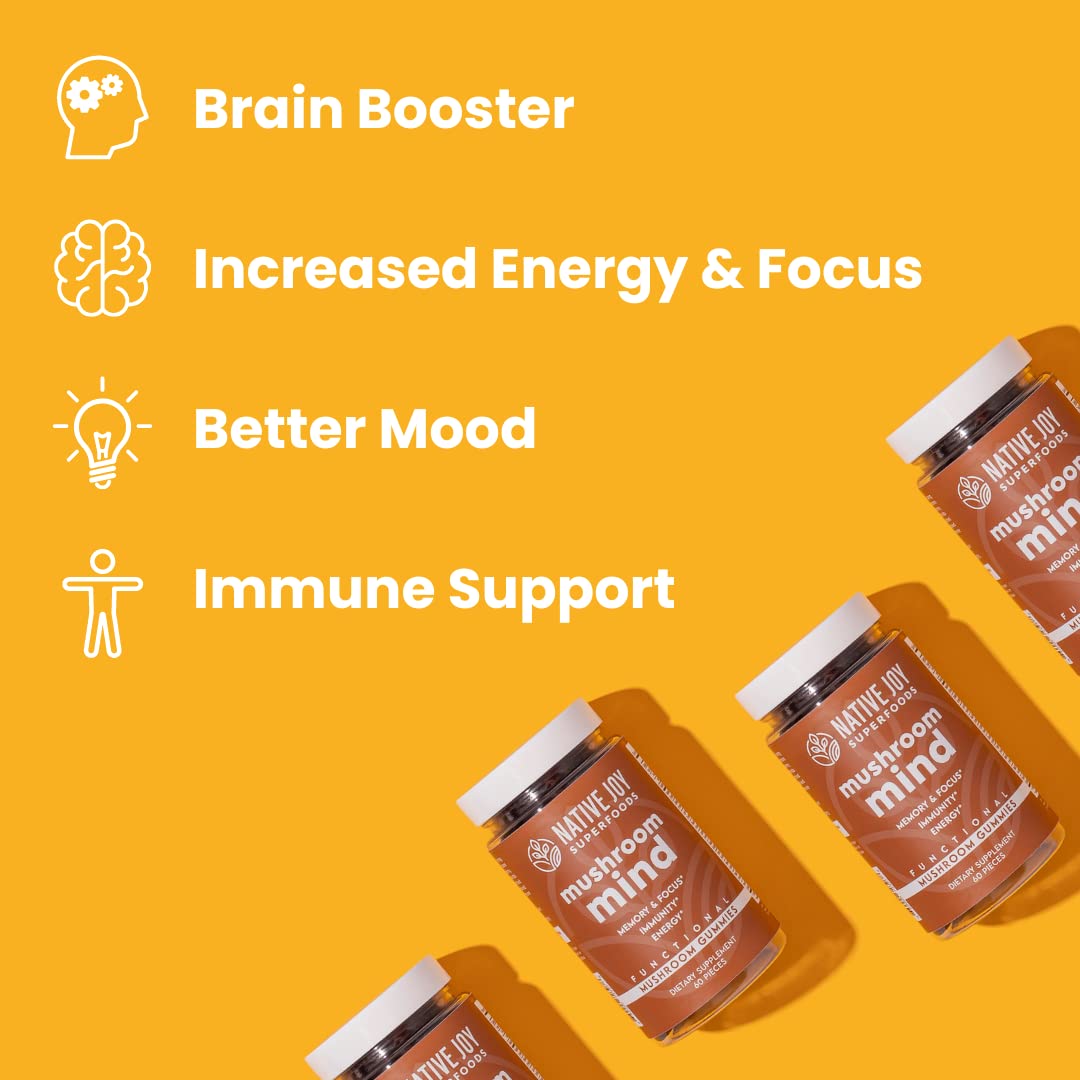 mushroom gummies for enhanced mood