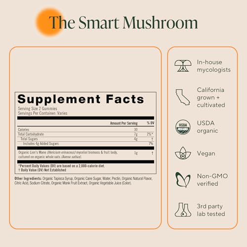 Mushroom gummies for everyday wellness