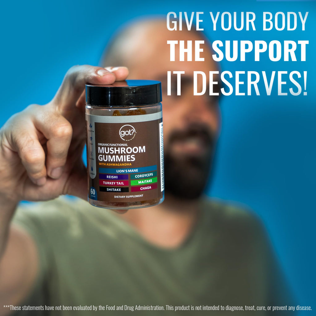 mushroom gummies for immune support