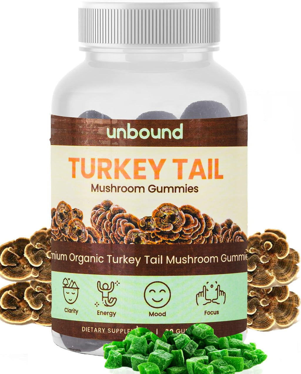 mushroom gummies for immune support
