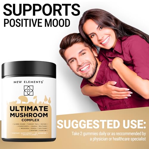 Mushroom gummies for immune support
