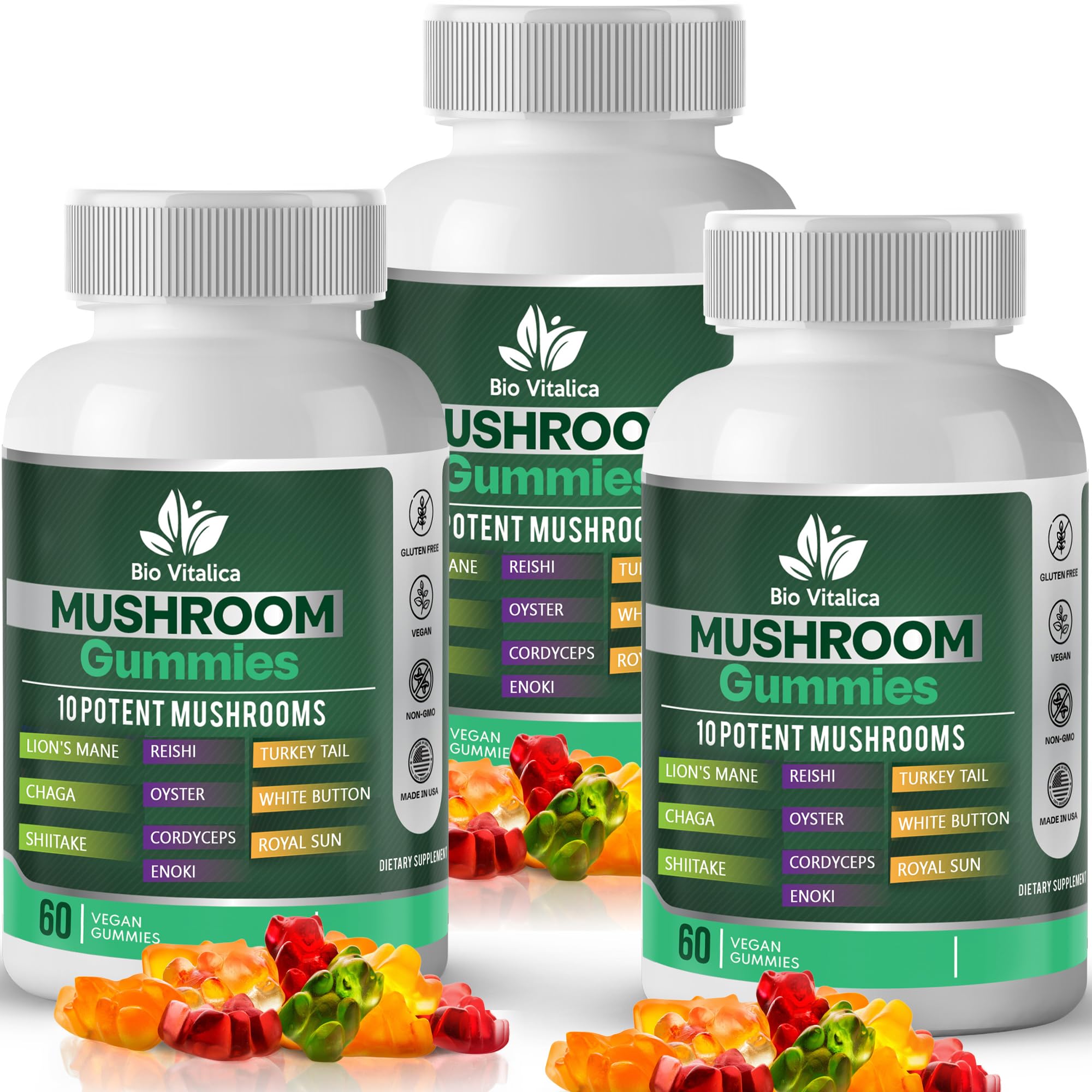 mushroom gummies for immune support