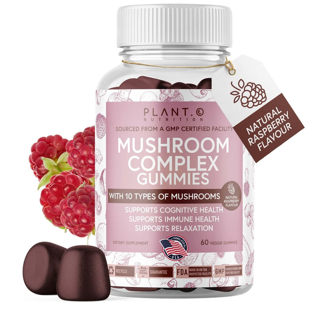 Mushroom gummies for immune support
