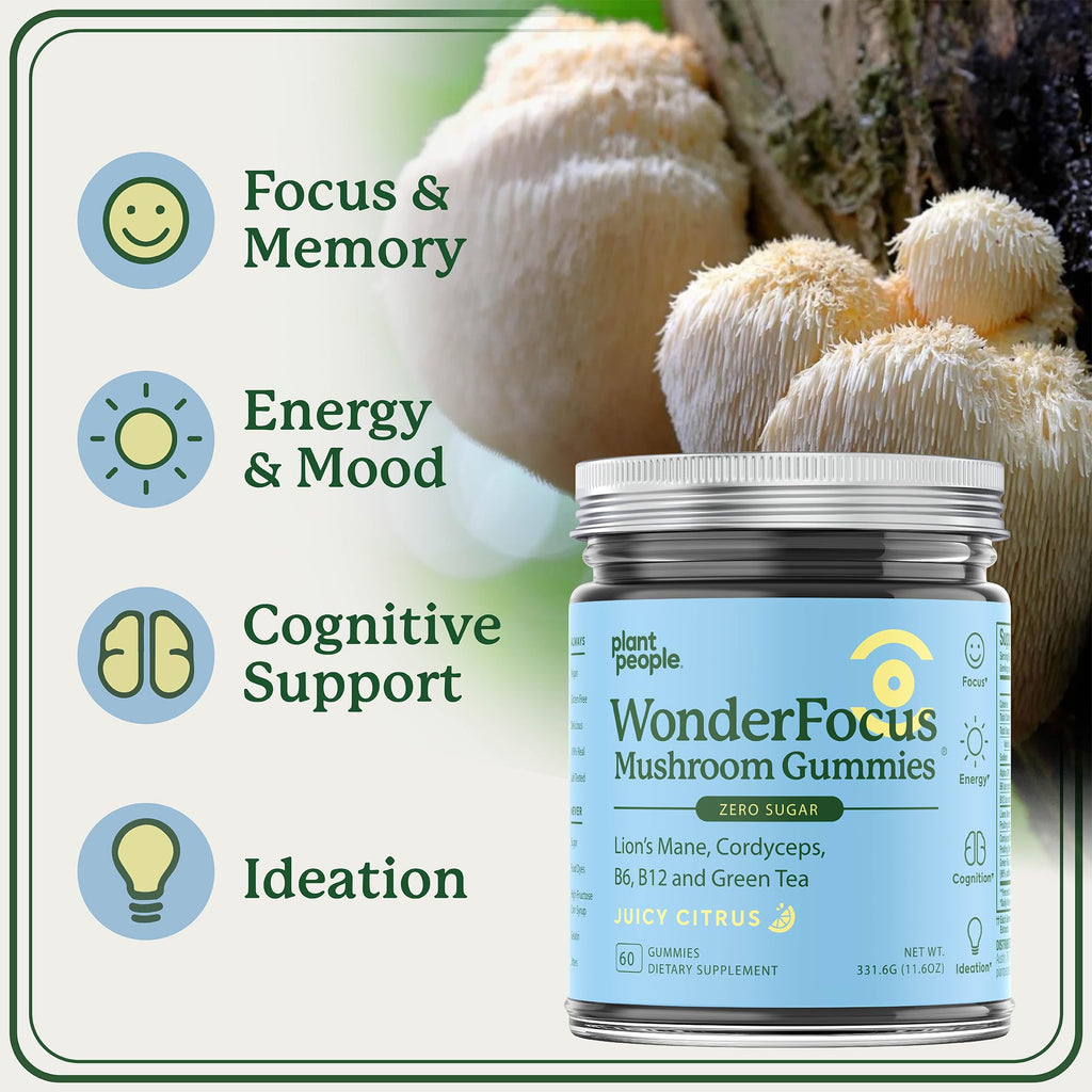 mushroom gummies for improved mood