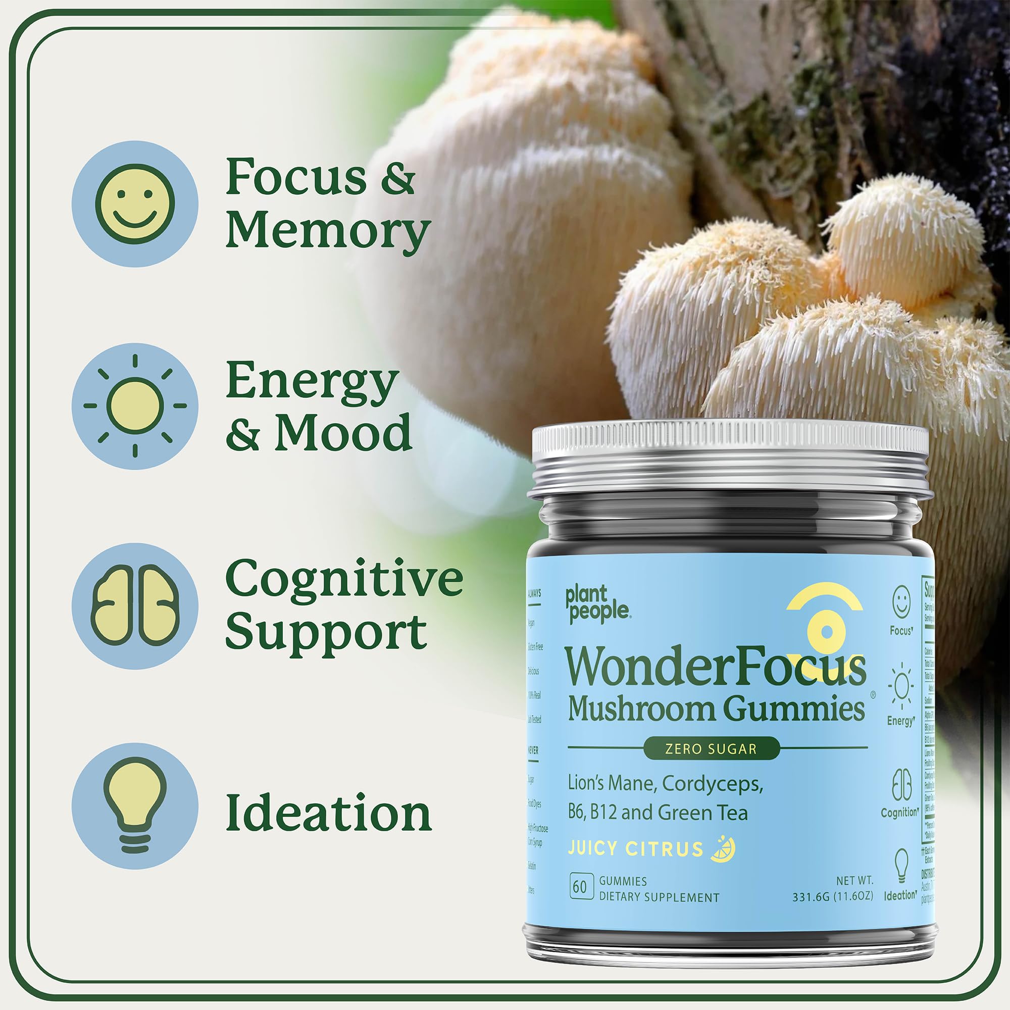 mushroom gummies for improved mood