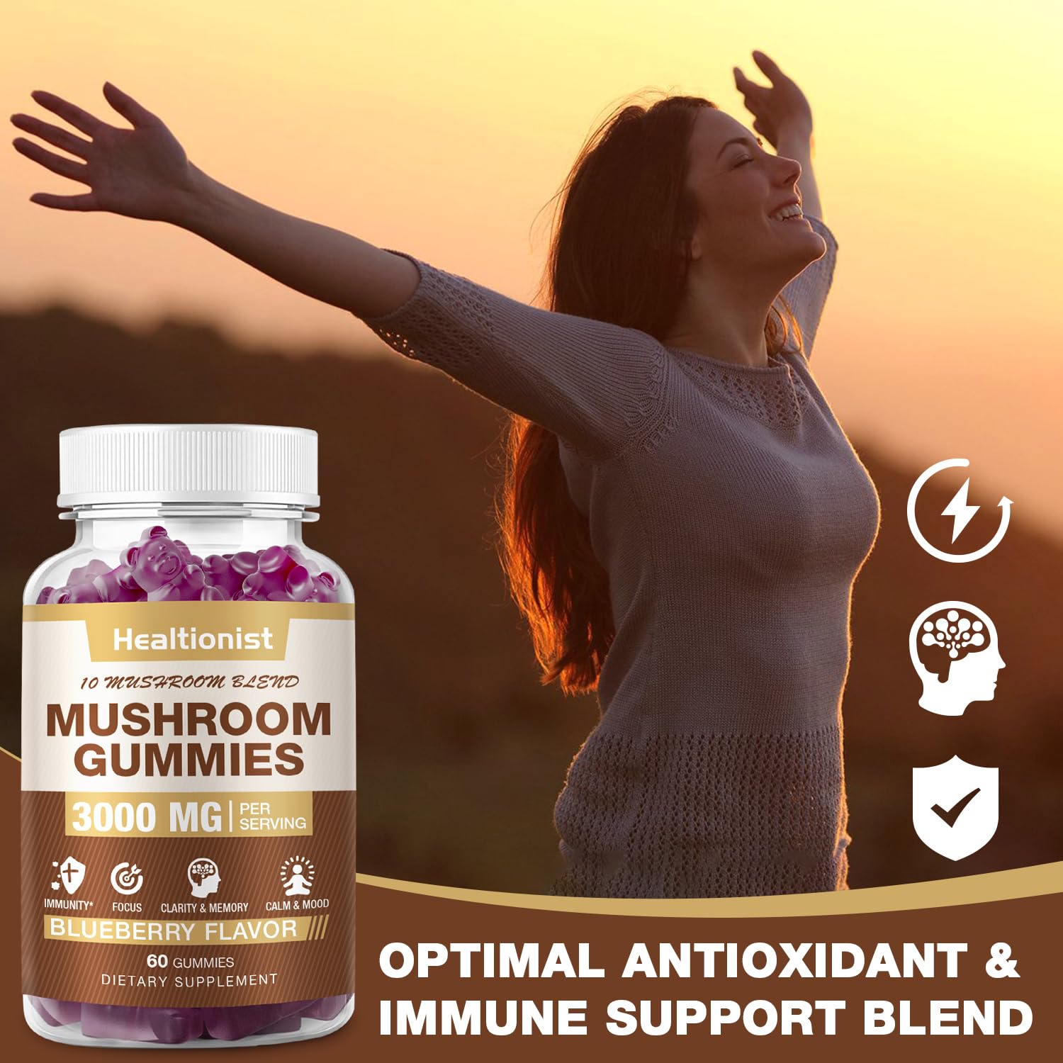 mushroom gummies for mental clarity