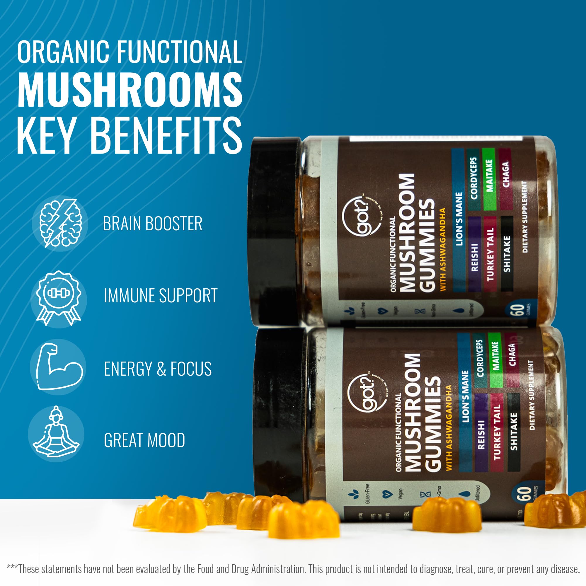 mushroom gummies for mental clarity