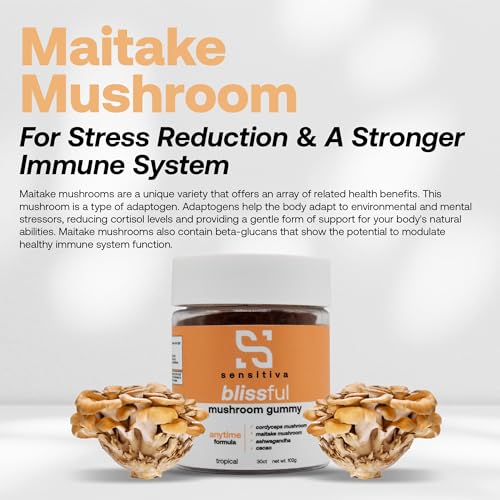 Mushroom gummies for mental clarity