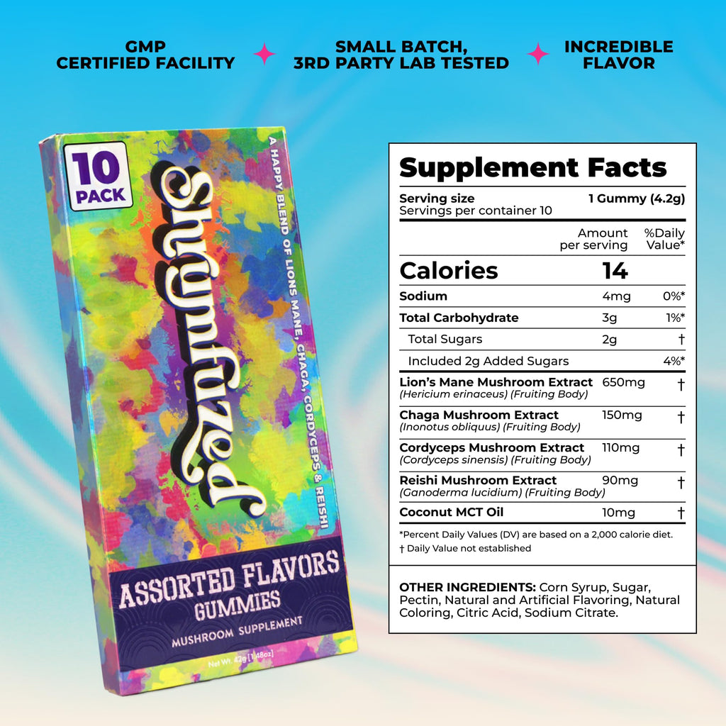 mushroom gummies for mental clarity