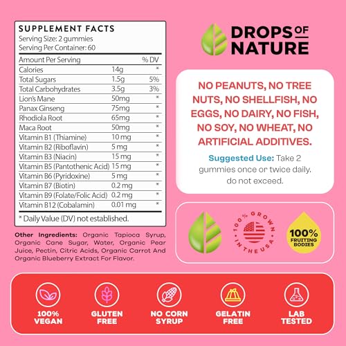 mushroom gummies for mental clarity