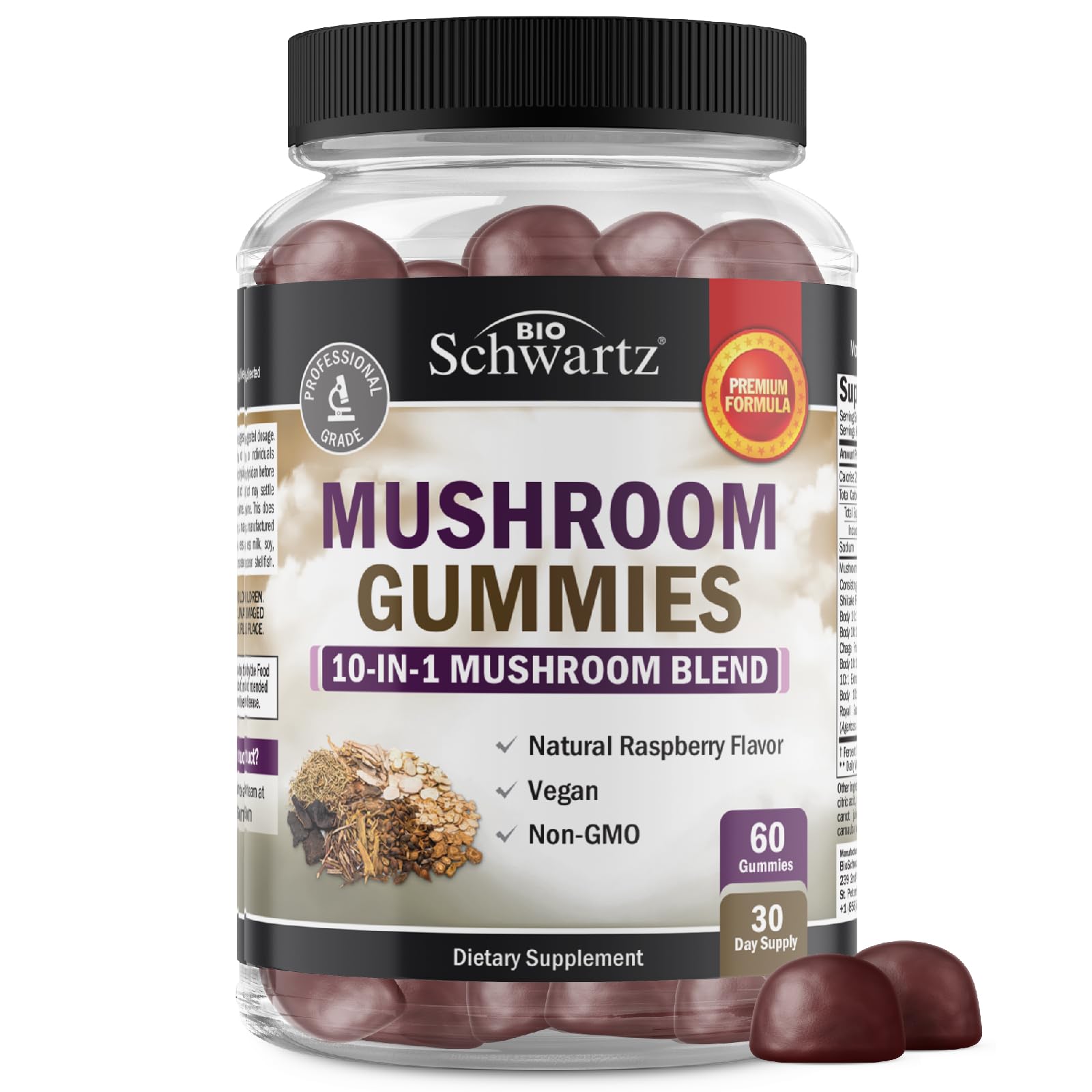 mushroom gummies for mood support
