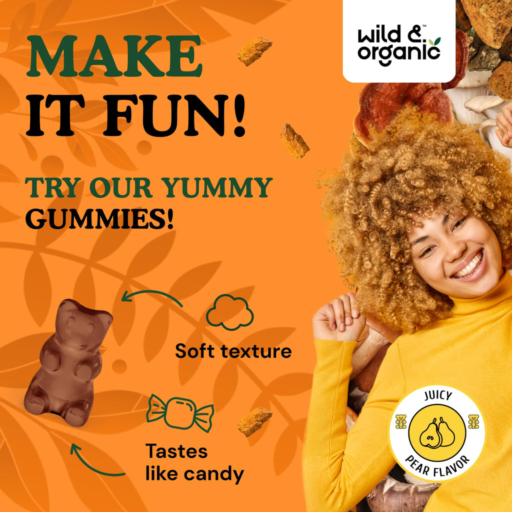 mushroom gummies for overall health