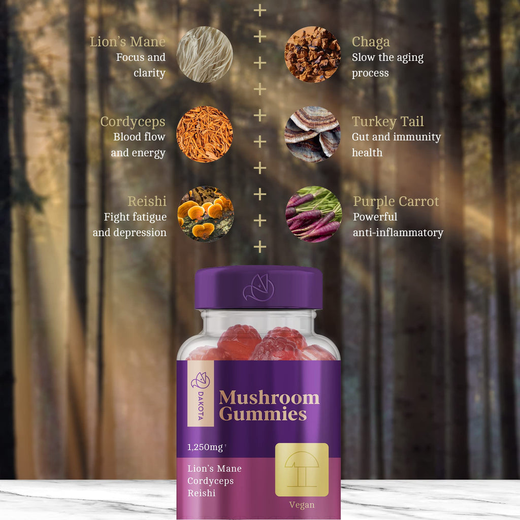 mushroom gummies for overall health