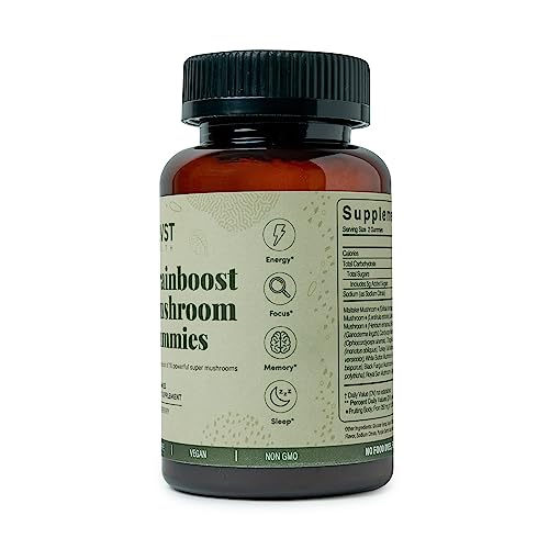Mushroom gummies for overall health