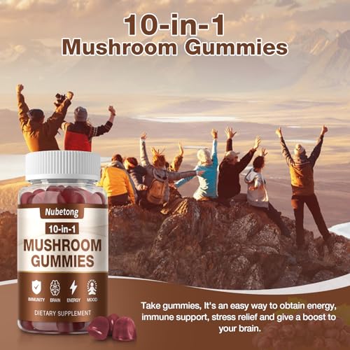 mushroom gummies for overall wellness