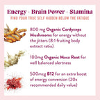 Mushroom gummies for stamina boost