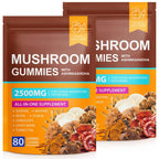 Mushroom gummies for stress relief