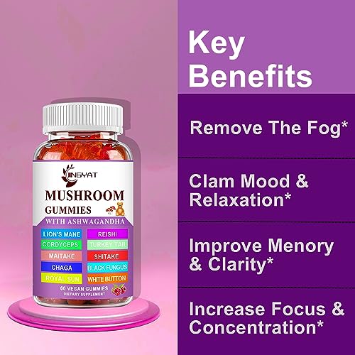 mushroom gummies for stress relief