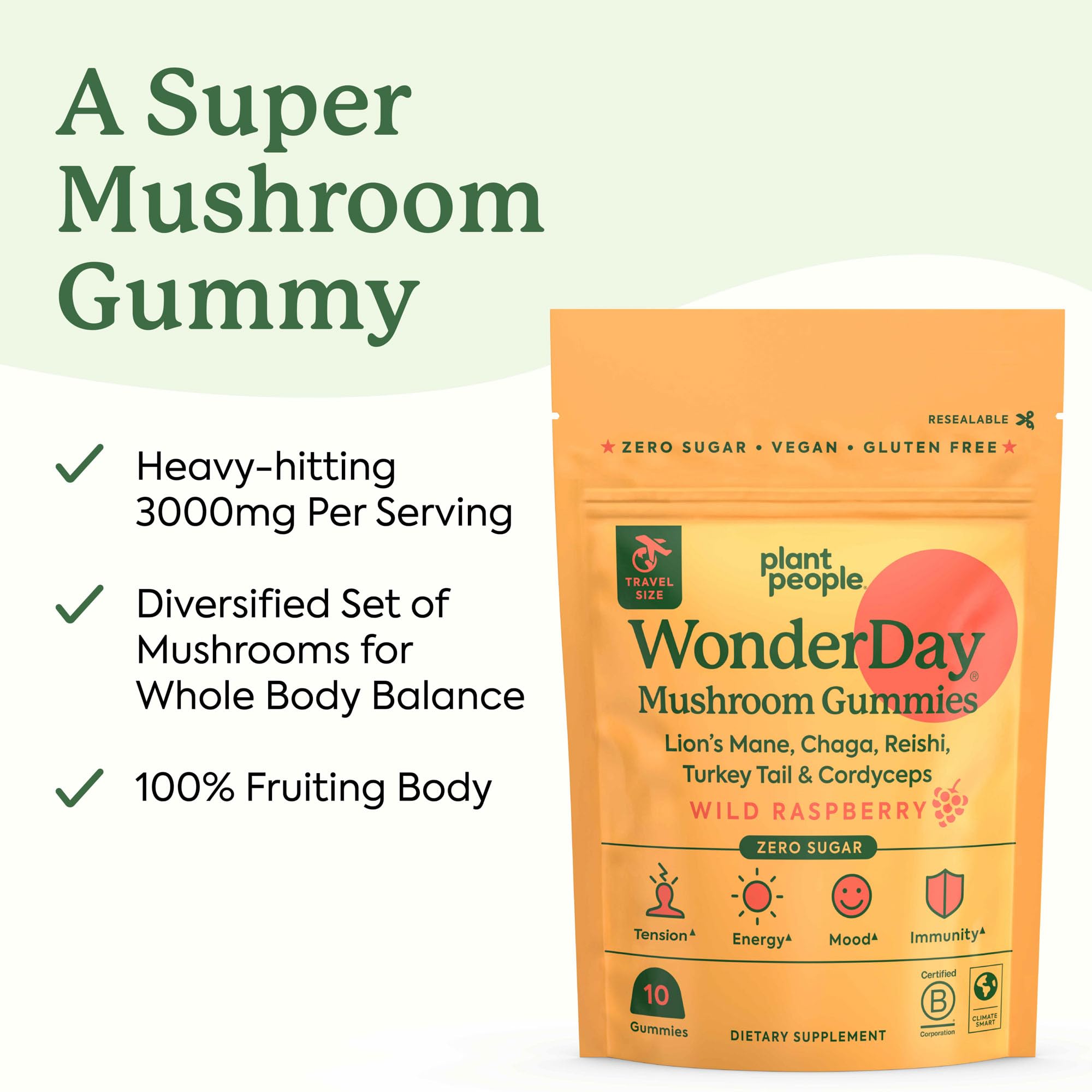 Mushroom gummies for vegan lifestyle