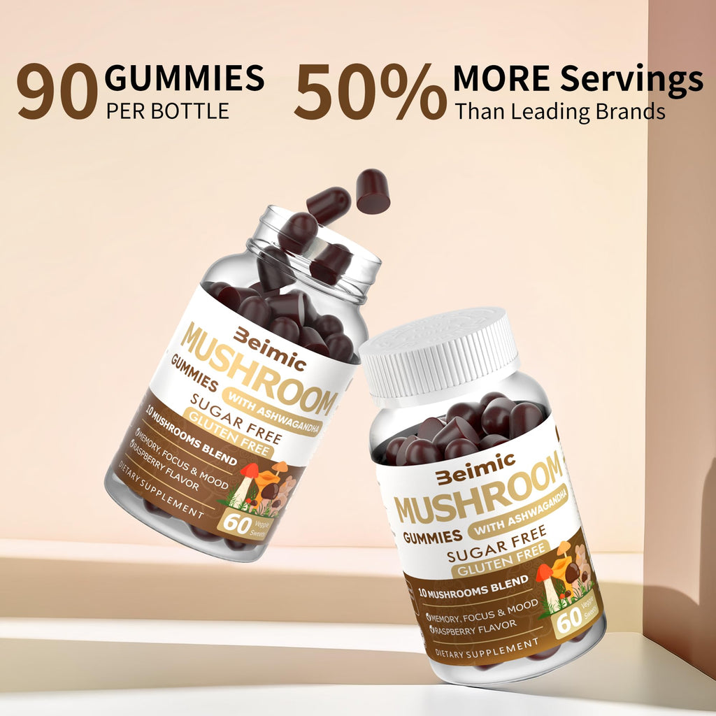 mushroom gummies pack of two