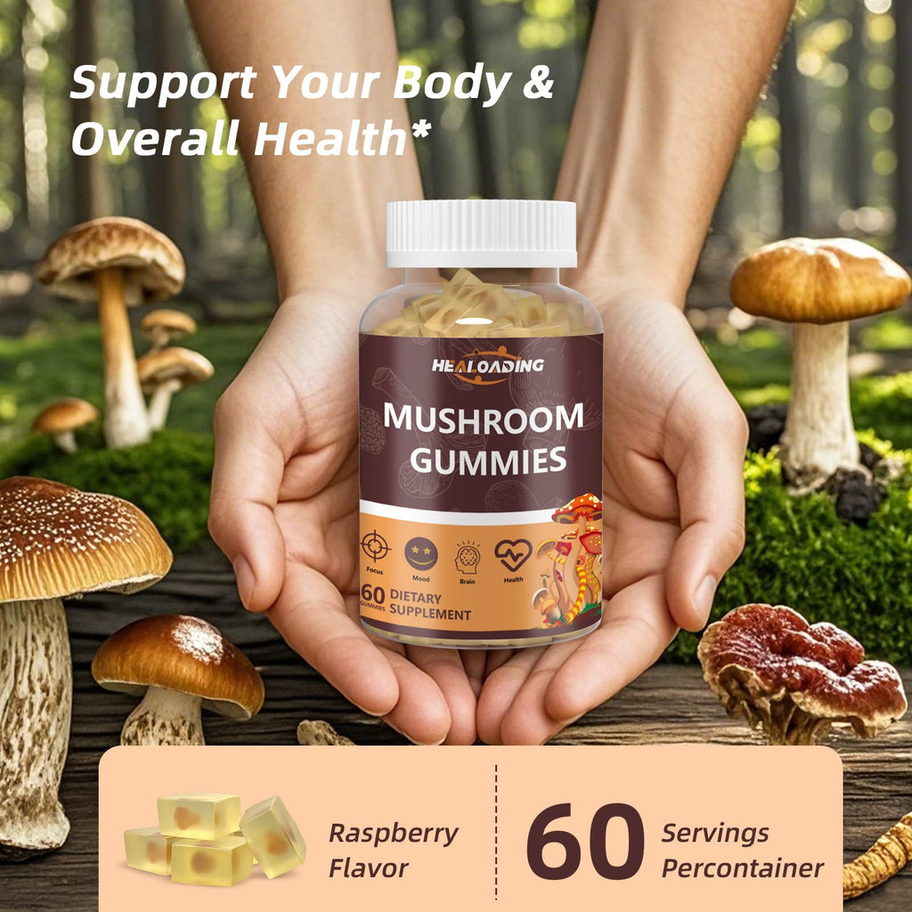 mushroom gummies with 10 varieties