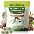 Mushroom gummies with ashwagandha benefits