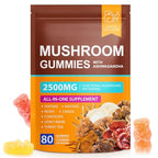 mushroom gummies with ashwagandha benefits