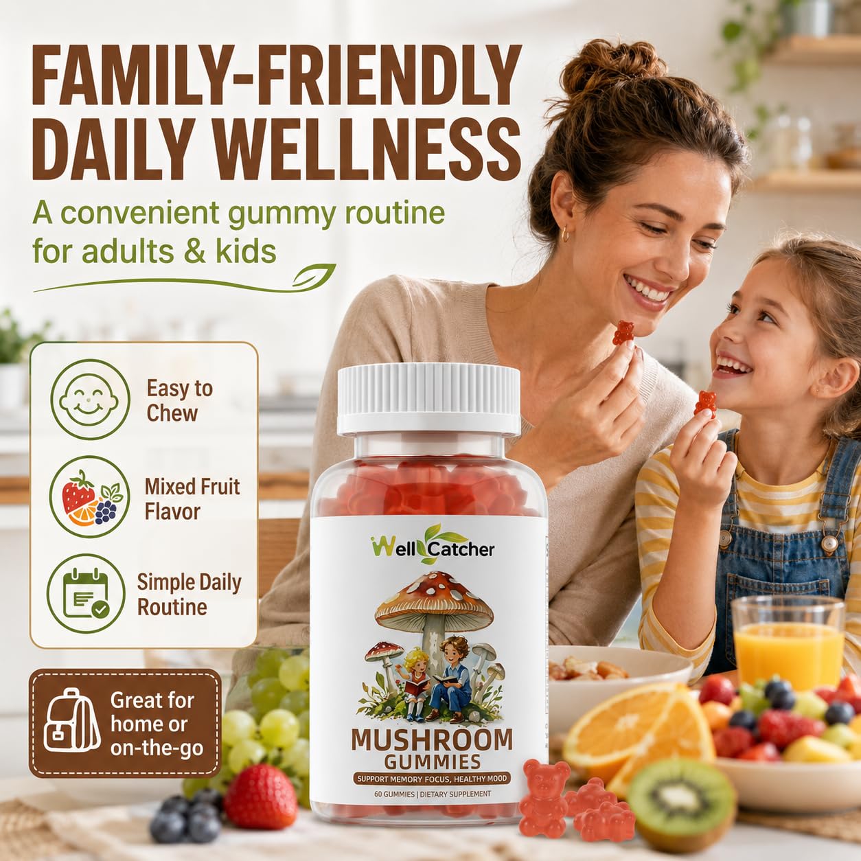 mushroom gummies with ashwagandha benefits