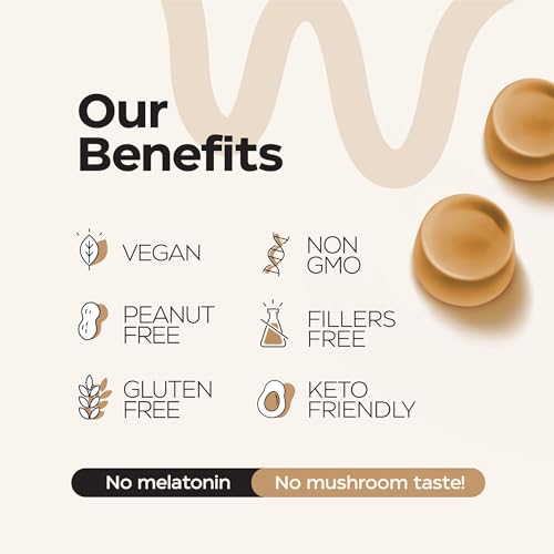 mushroom gummies with L-Theanine for calm