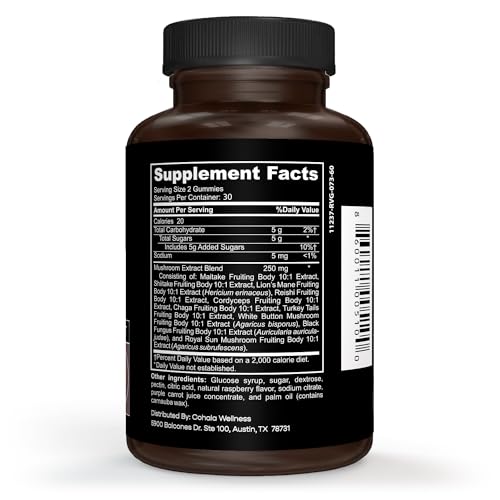 Mushroom gummies with Reishi benefits