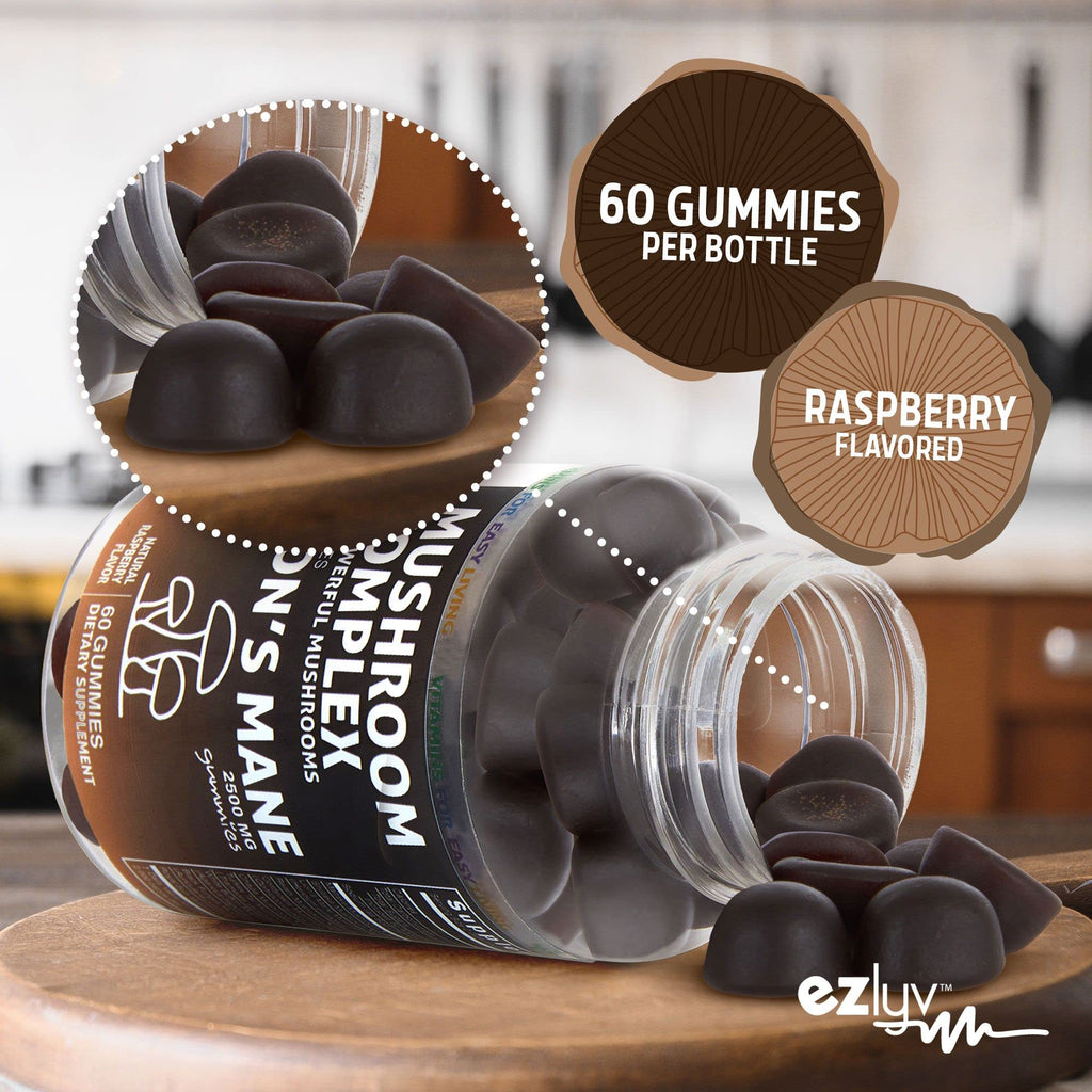 Mushroom gummies with Reishi for relaxation