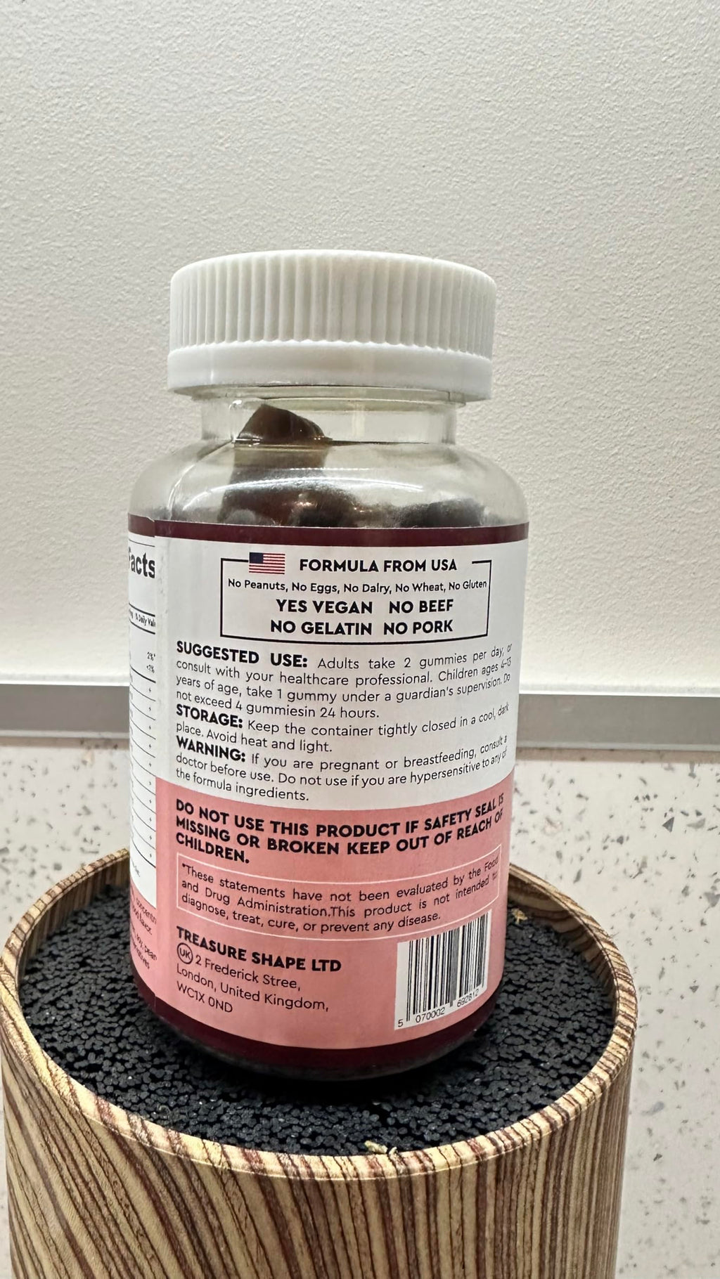 mushroom gummies with shiitake extract
