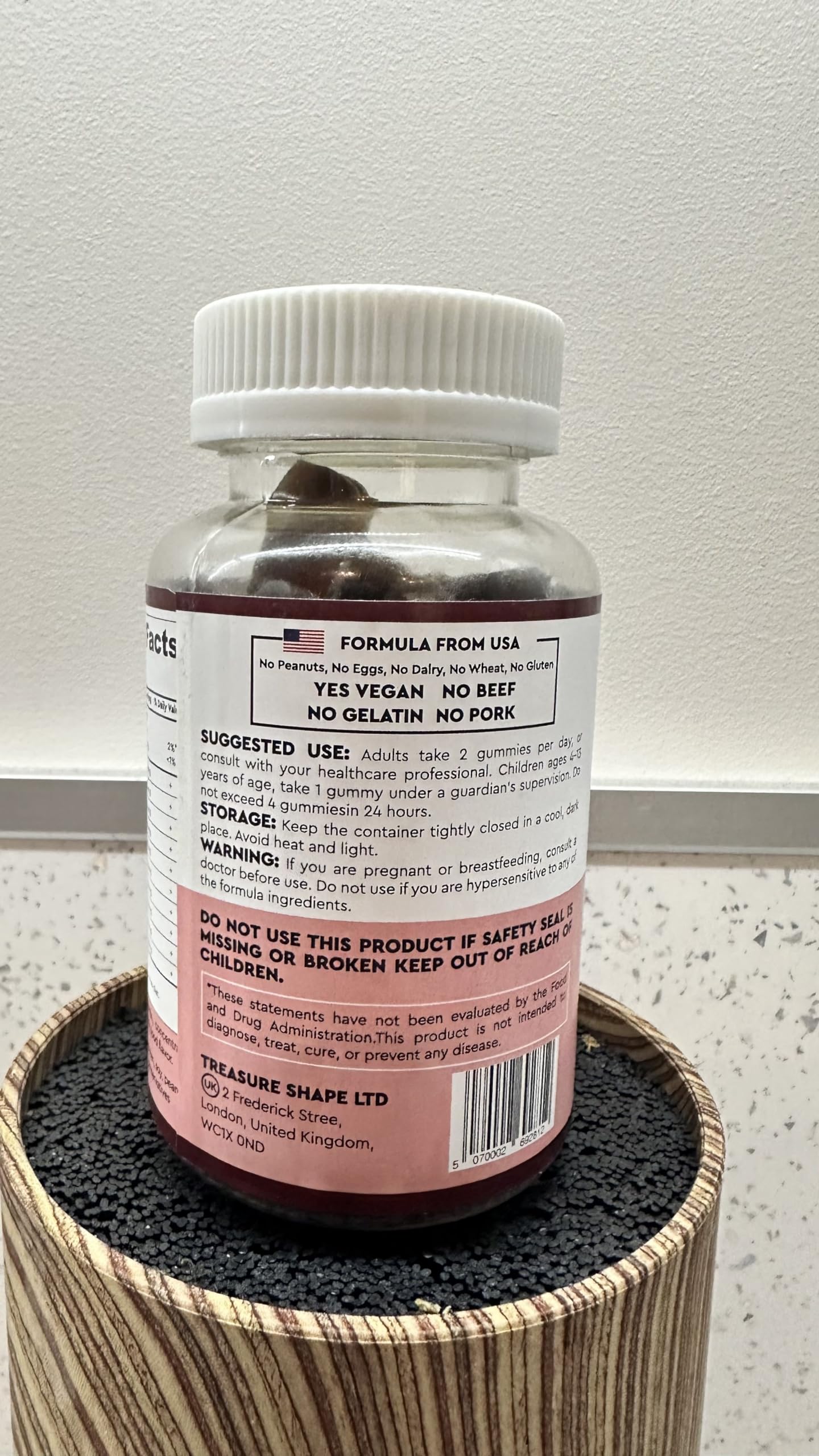 mushroom gummies with shiitake extract