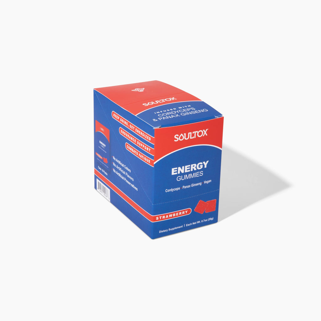 Mushroom gummies with Vitamin B12 boost