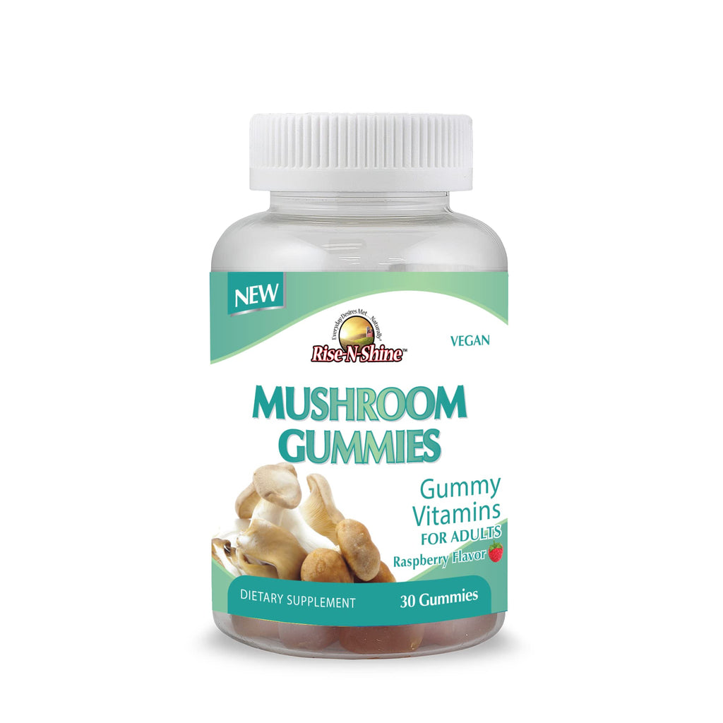 Mushroom gummy vitamins for energy