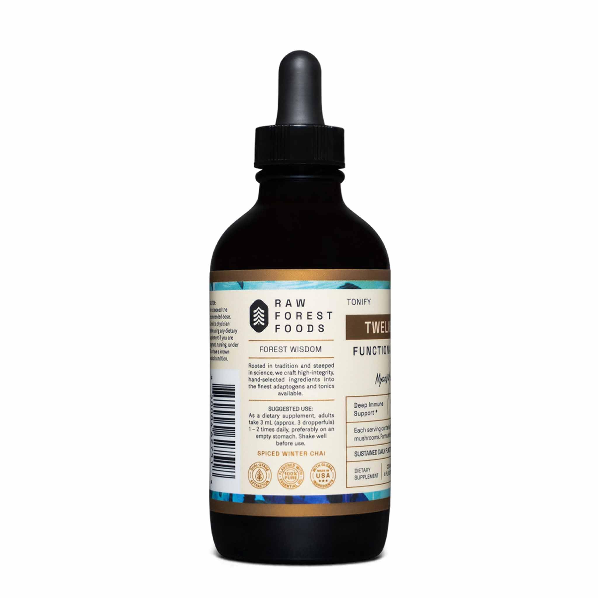 Mushroom health benefits in a bottle