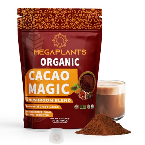 Mushroom hot chocolate blend