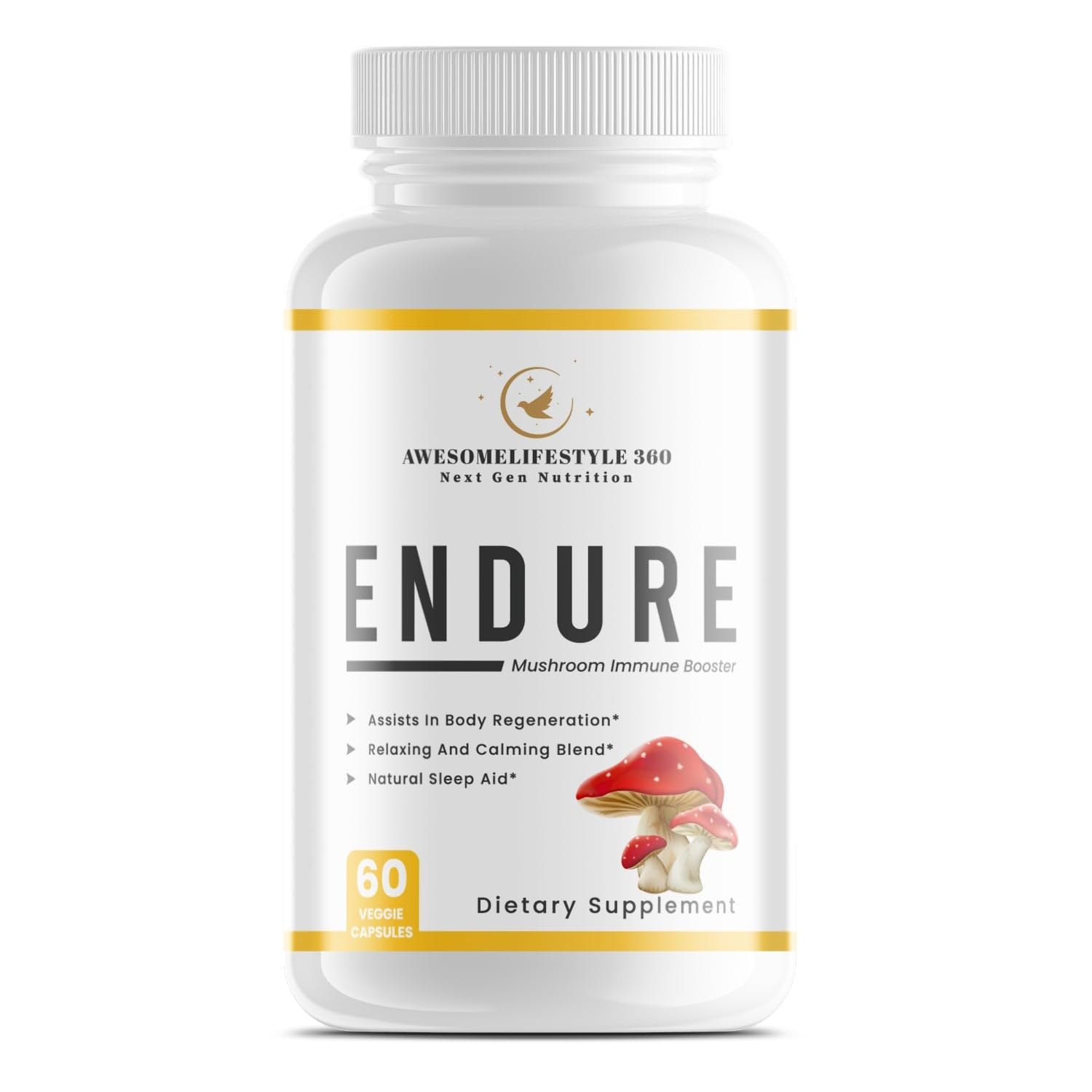 mushroom immune booster capsules