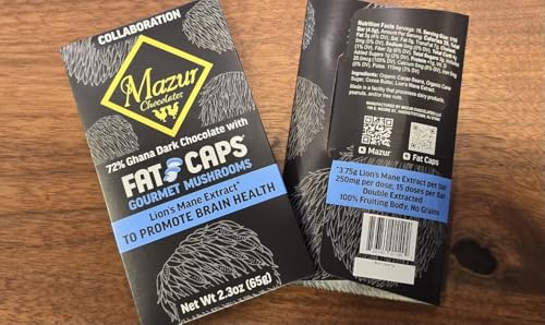 mushroom-infused chocolate for energy