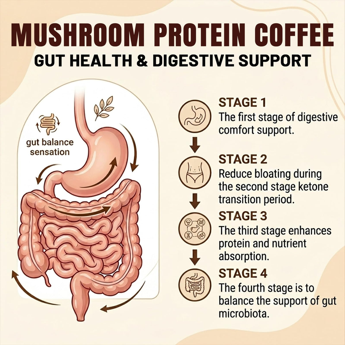 mushroom infused cold brew coffee