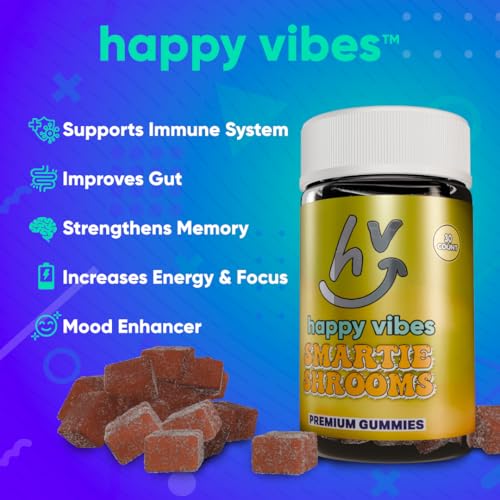 mushroom-infused gummies for energy
